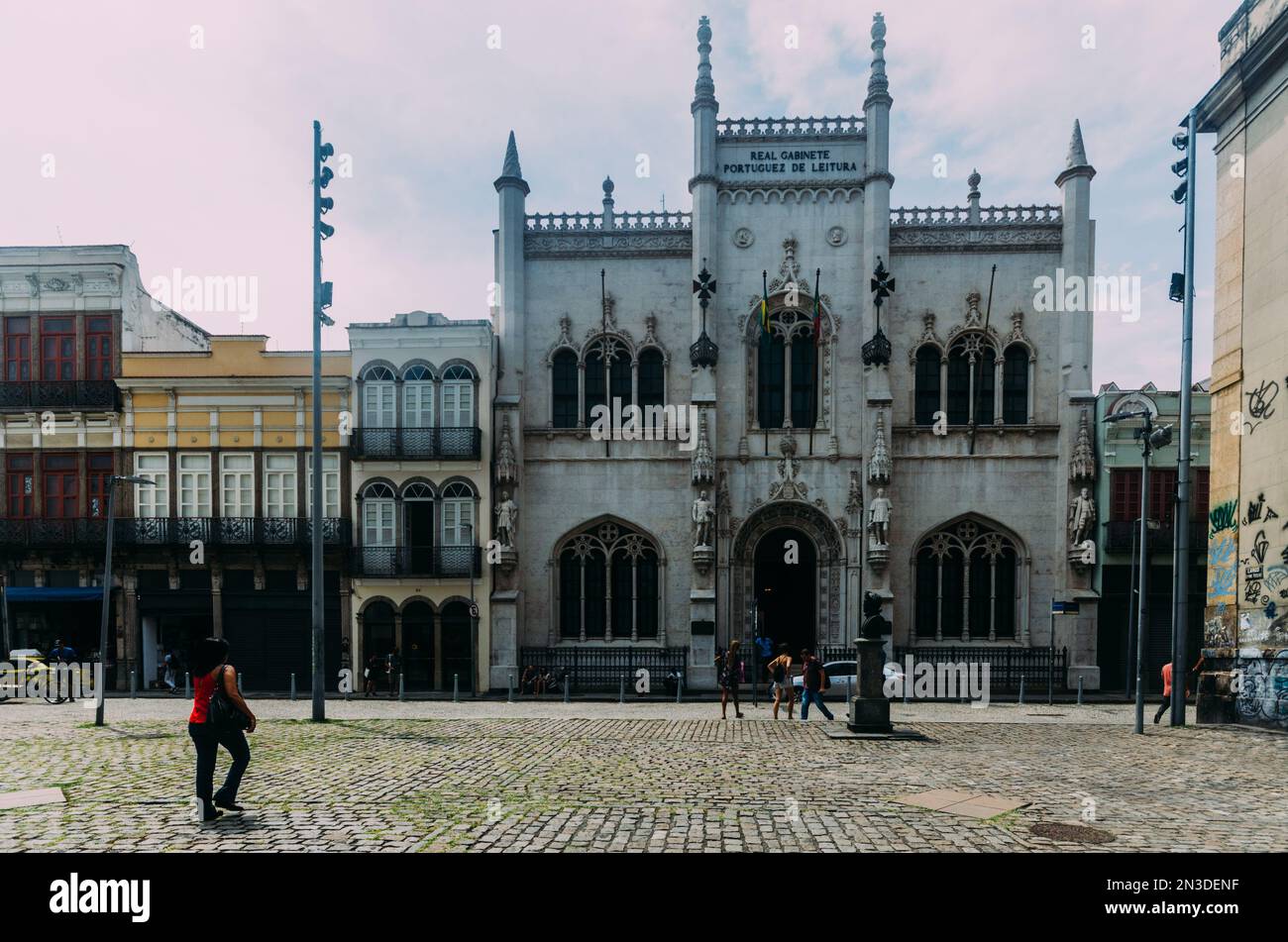 Royal Portuguese Reading Room (Real Gabinete Portugues de Leitura) is a ...