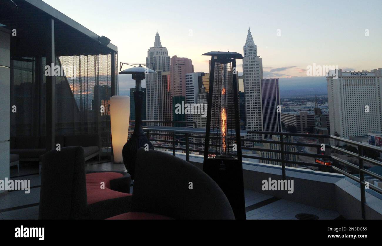 This photo taken on Saturday, Dec. 6, 2014, shows the Skyline Terrace ...