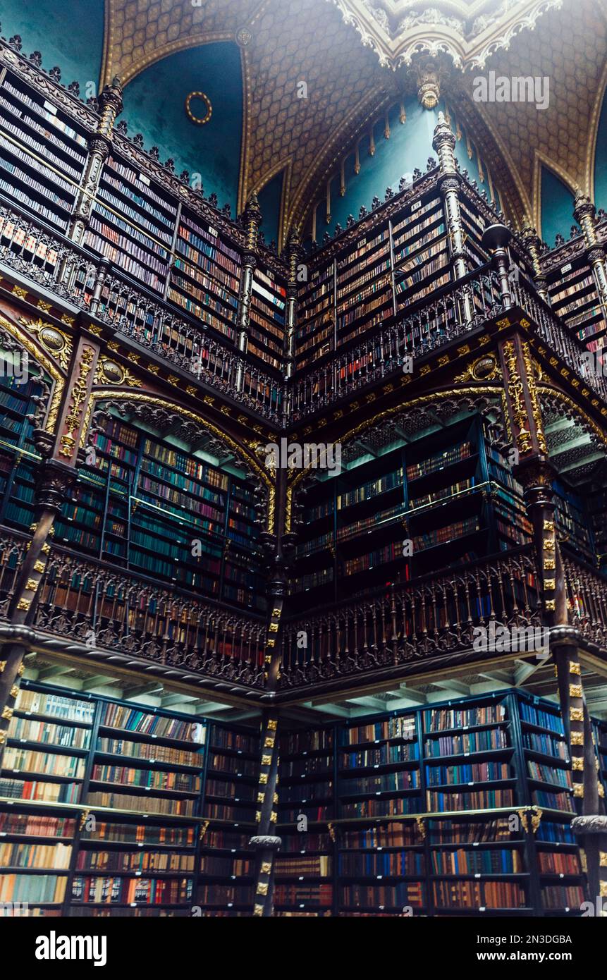 Royal Portuguese Reading Room (Real Gabinete Portugues de Leitura) is a ...