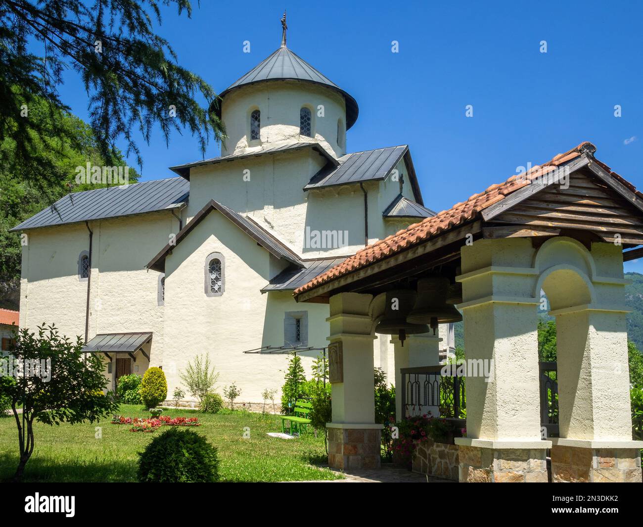 Moraca Monastery, Montenegro Stock Photo - Alamy