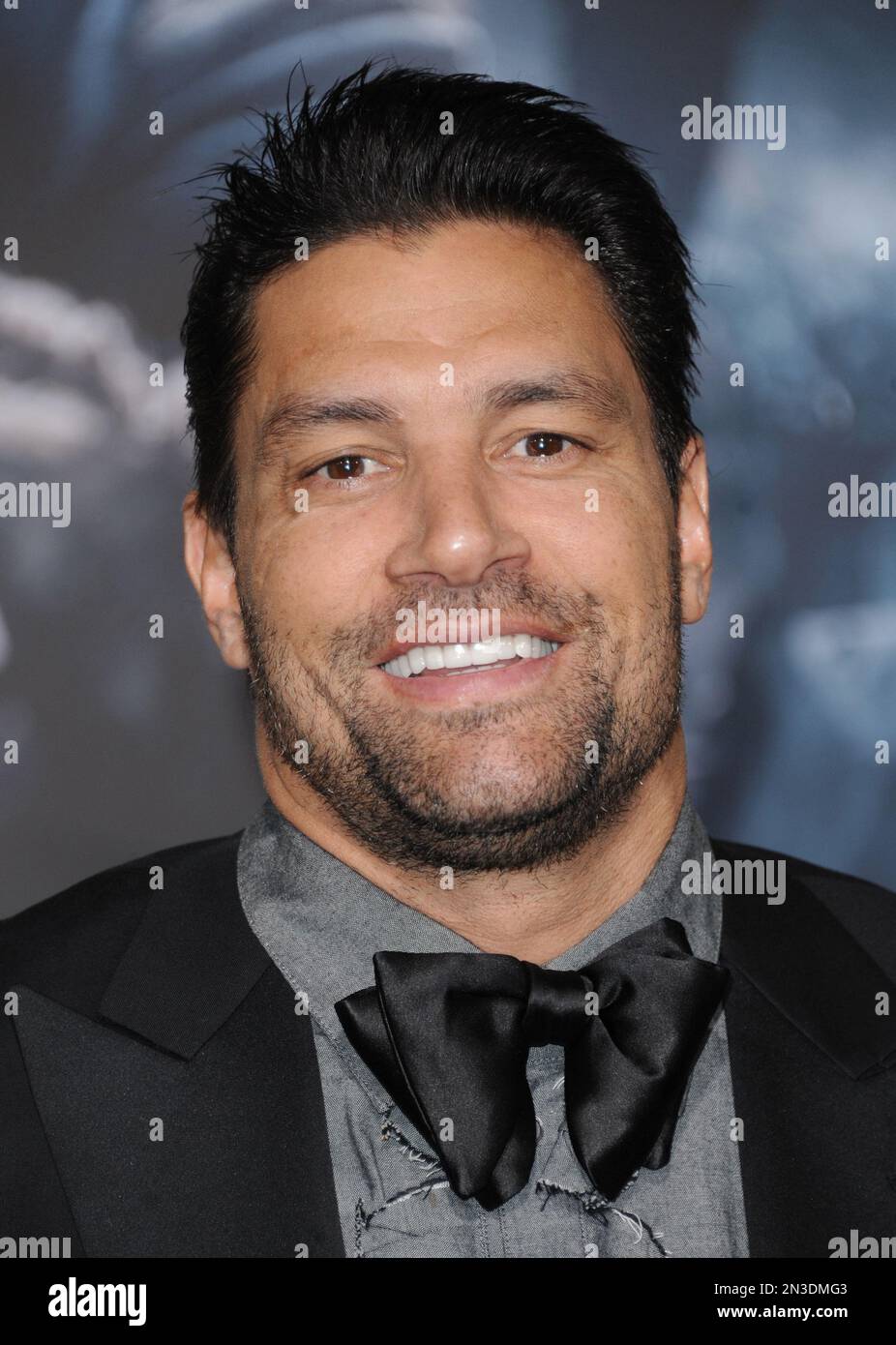 Manu Bennett arrives at the Los Angeles premiere of The Hobbit: The ...