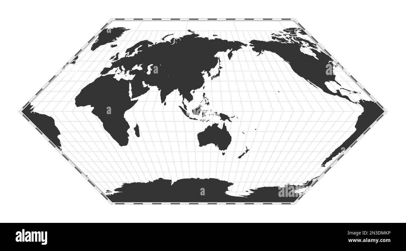 Eckert projection Black and White Stock Photos & Images - Alamy