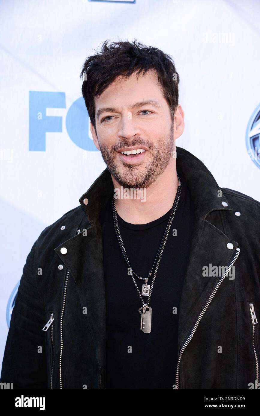 Singer Harry Connick, Jr. arrives on set of American Idol XIV in Los ...