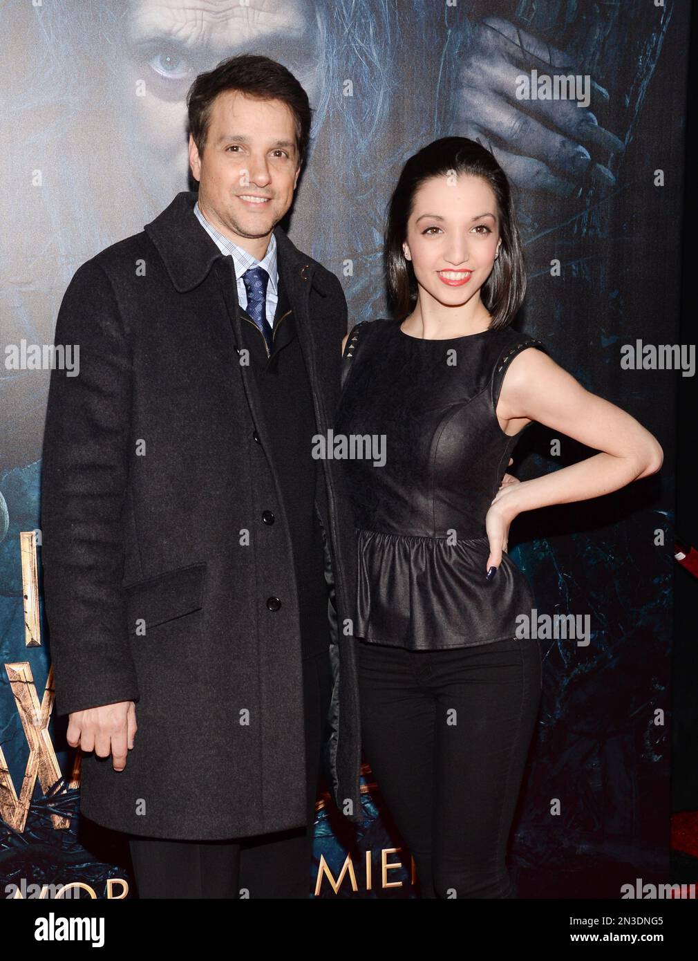 Ralph Macchio and his daughter attend the premiere of "Into The Woods ...