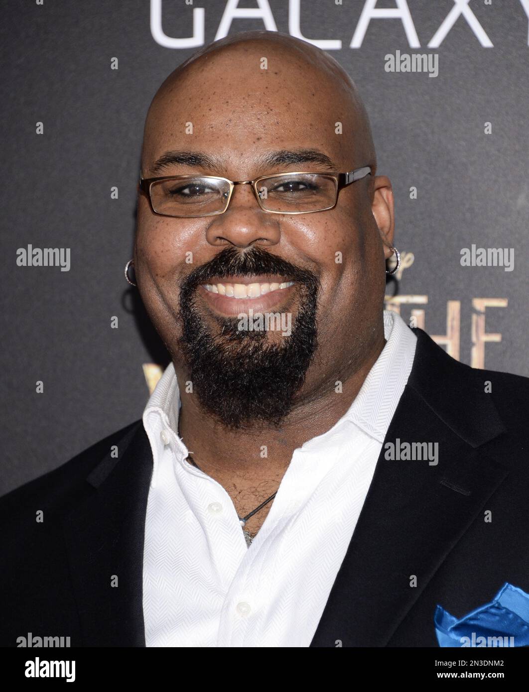 James Monroe Iglehart attends the premiere of "Into The Woods" at the ...