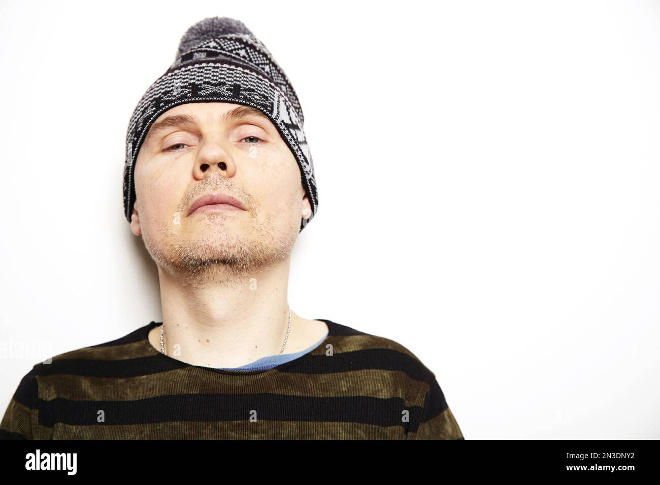 Smashing Pumpkins frontman Billy Corgan poses for a portrait in ...