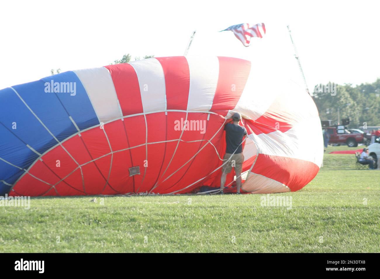 On a warm September day in St. Louis, Missouri, USA The Great Forest ...