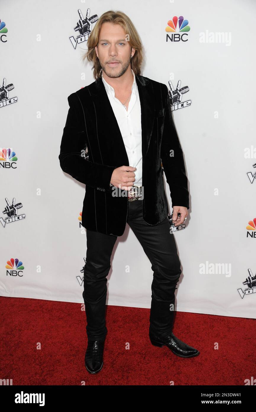 Craig Wayne Boyd arrives at "The Voice" Red Carpet Event on Monday, Dec ...