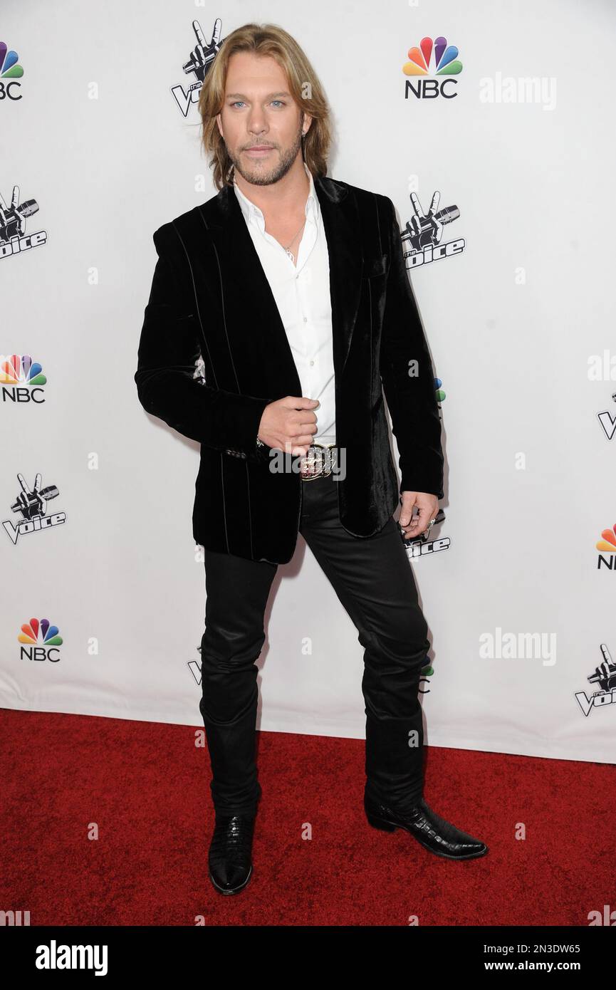 Craig Wayne Boyd arrives at "The Voice" Red Carpet Event on Monday, Dec ...