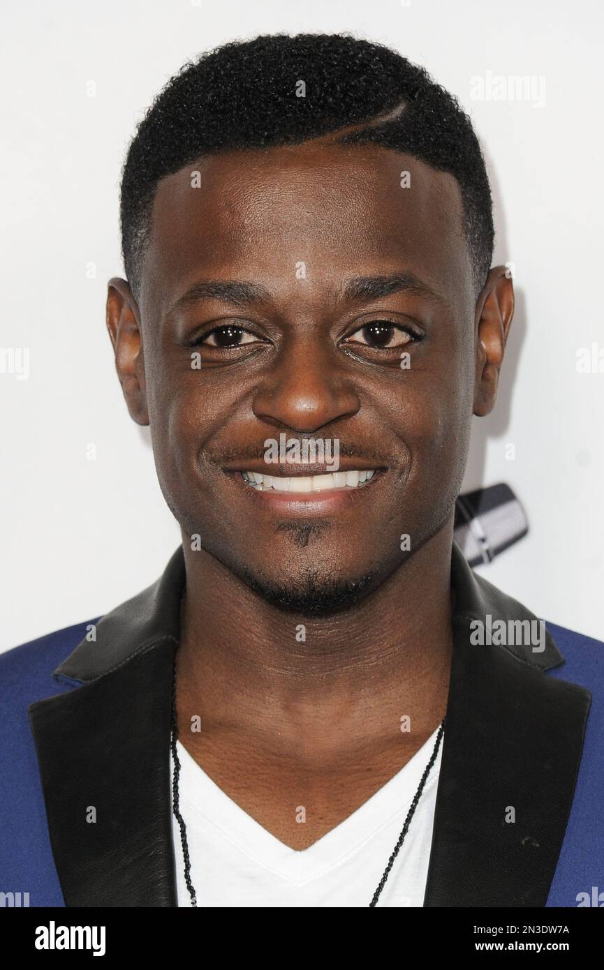 Damien Lawson arrives at "The Voice" Red Carpet Event on Monday, Dec ...