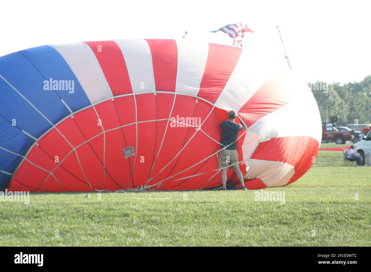 On a warm September day in St. Louis, Missouri, USA The Great Forest ...