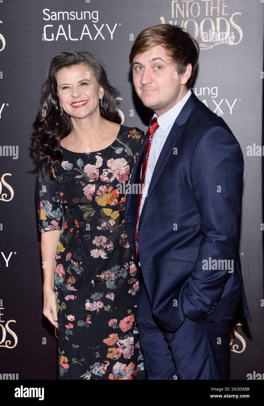 Actress Tracey Ullman and son John McKeown attend the premiere of "Into ...