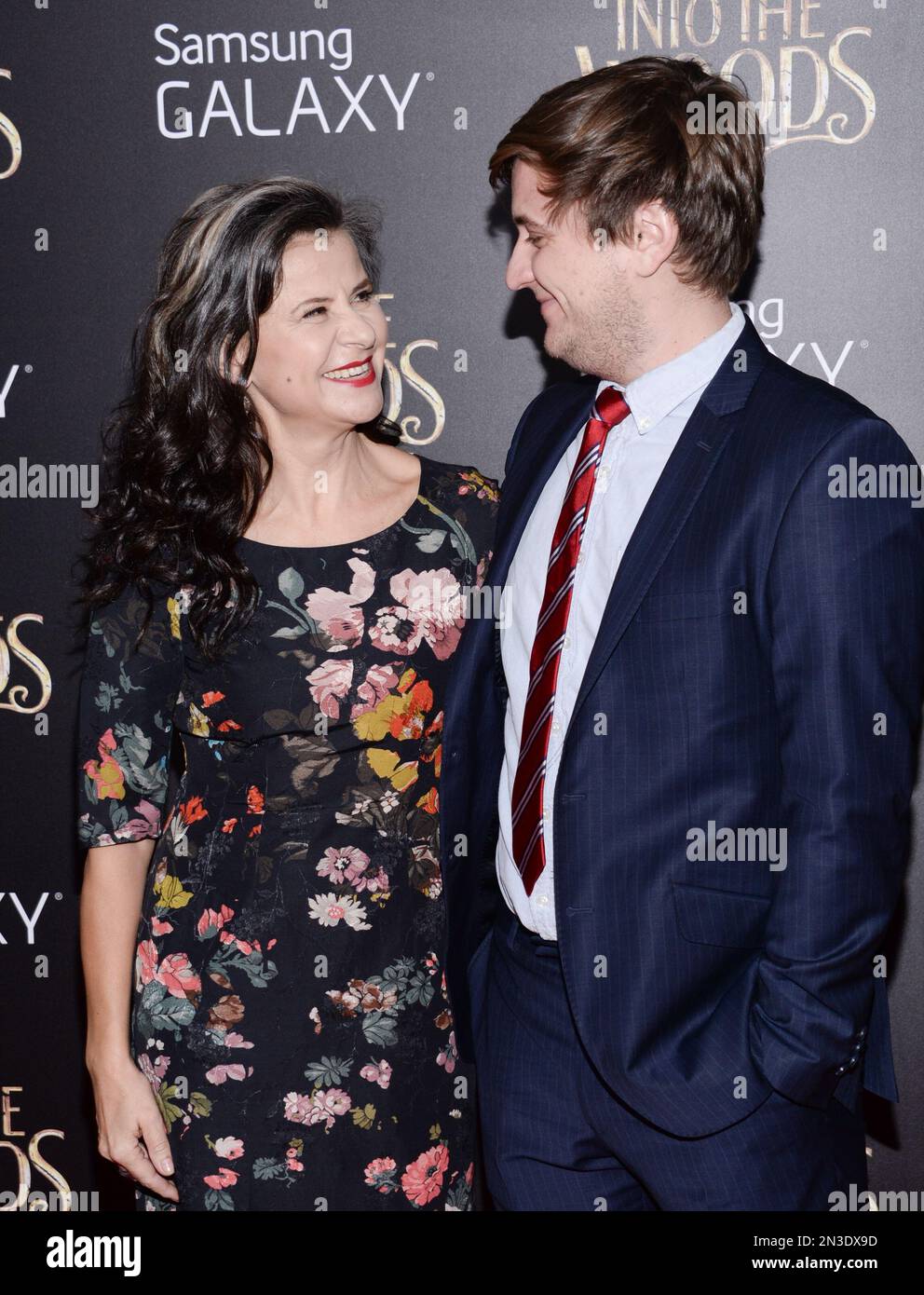 Actress Tracey Ullman and son John McKeown attend the premiere of "Into ...