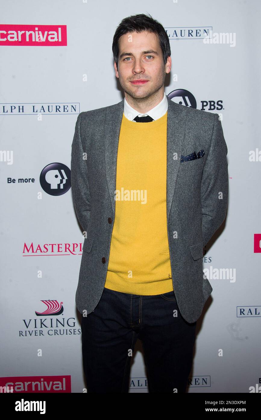 Robert James-Collier attends the "Downton Abbey" Season 5 cast photo ...