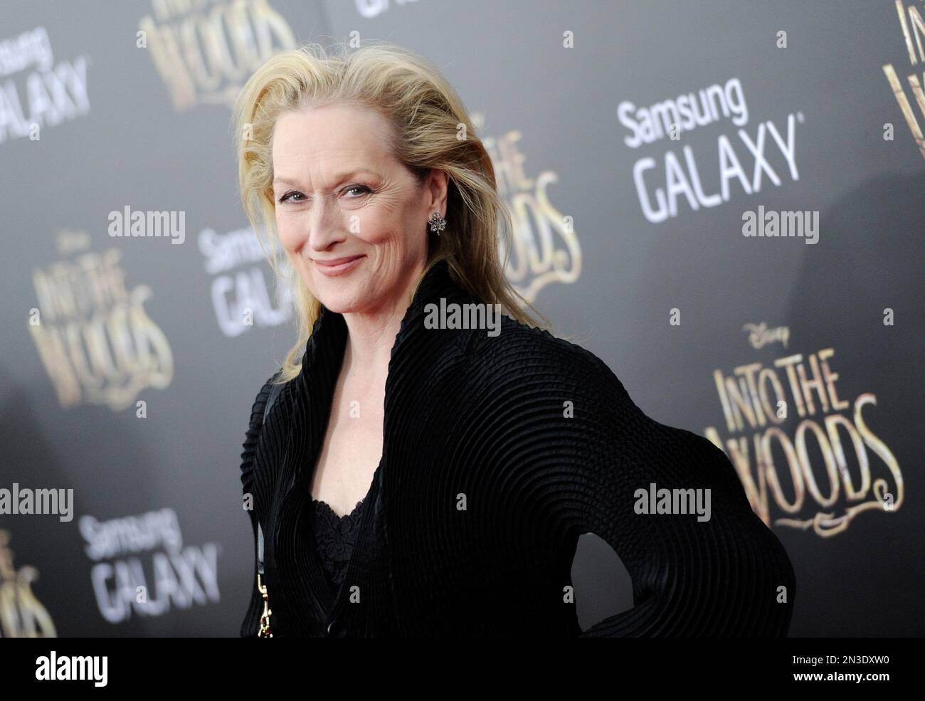 Actress Tracey Ullman attends the premiere of "Into The Woods" at the ...