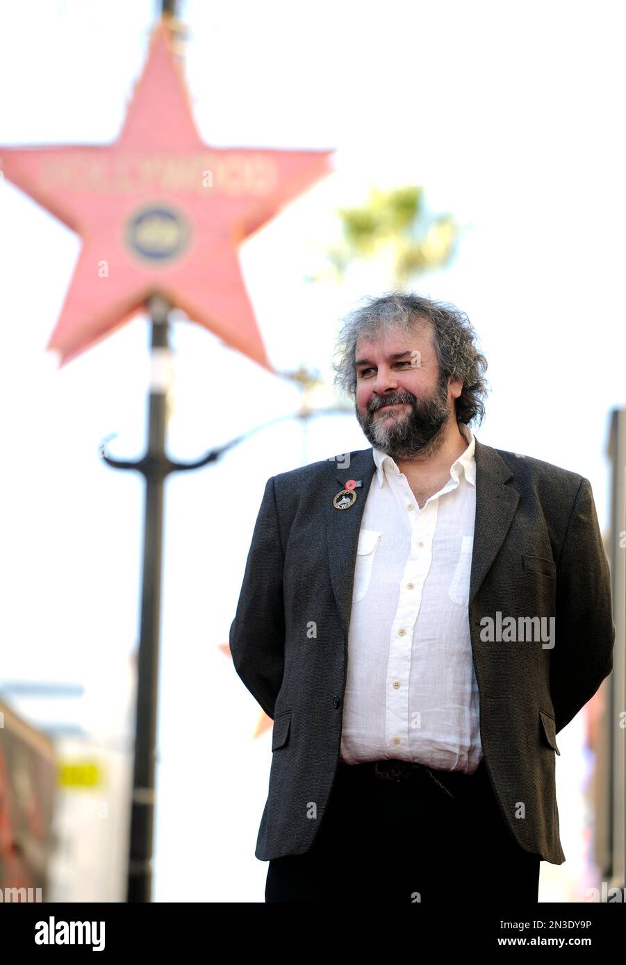 Peter Jackson, director, co-writer and producer of the film trilogies ...