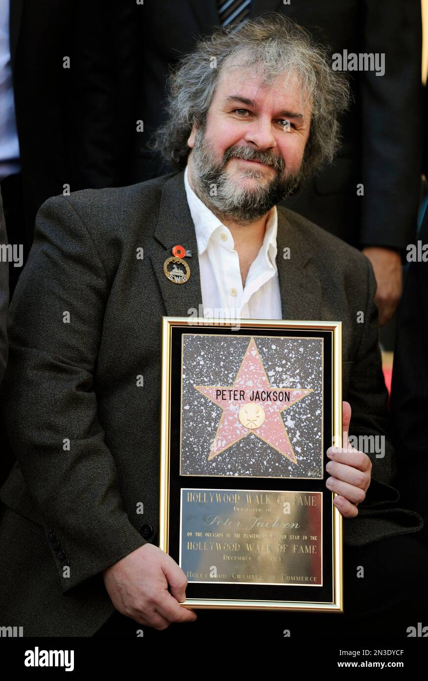 Peter Jackson, director, co-writer and producer of the film trilogies ...