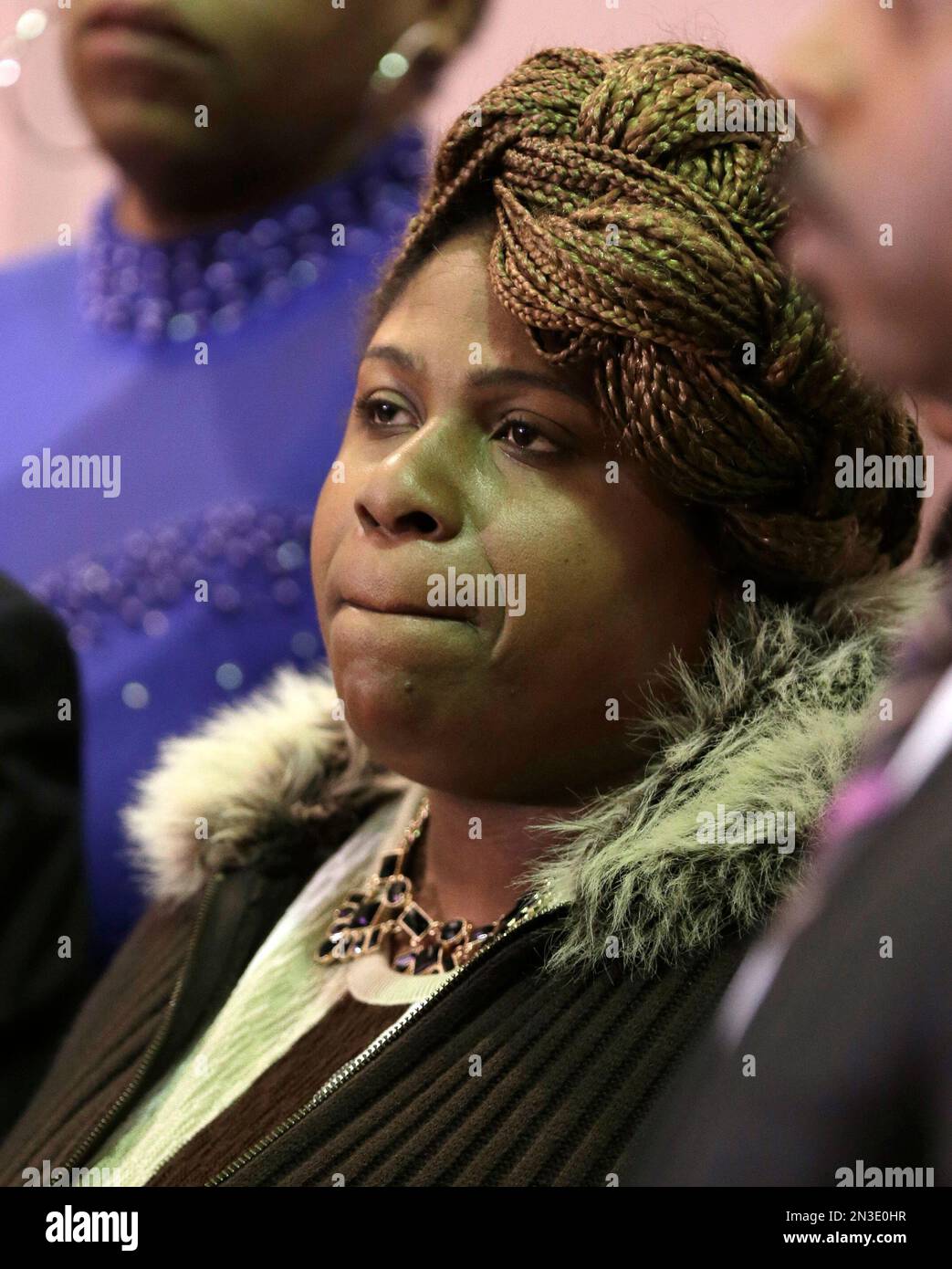 Samaria Rice, the mother of Tamir Rice, a 12-year-old boy fatally shot ...
