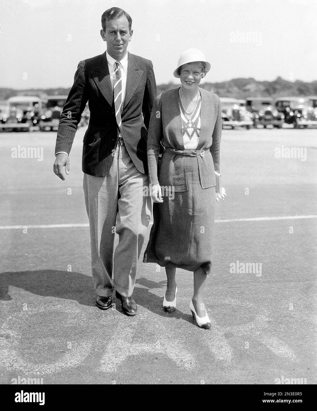 William Van Alen and his wife Elizabeth Kent Van Alen of New York, are ...