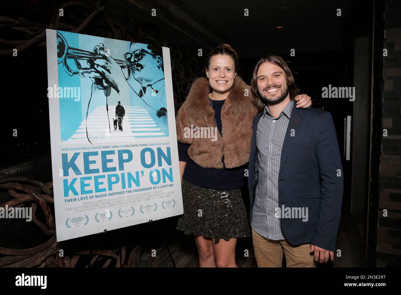 Marianna Palka and Director Alan Hicks attend a Special Screening of ...