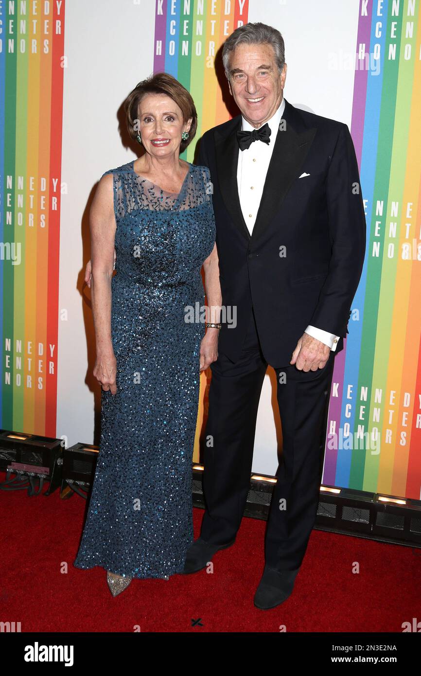 Nancy Pelosi And Paul Pelosi Attend The 37th Annual Kennedy Center