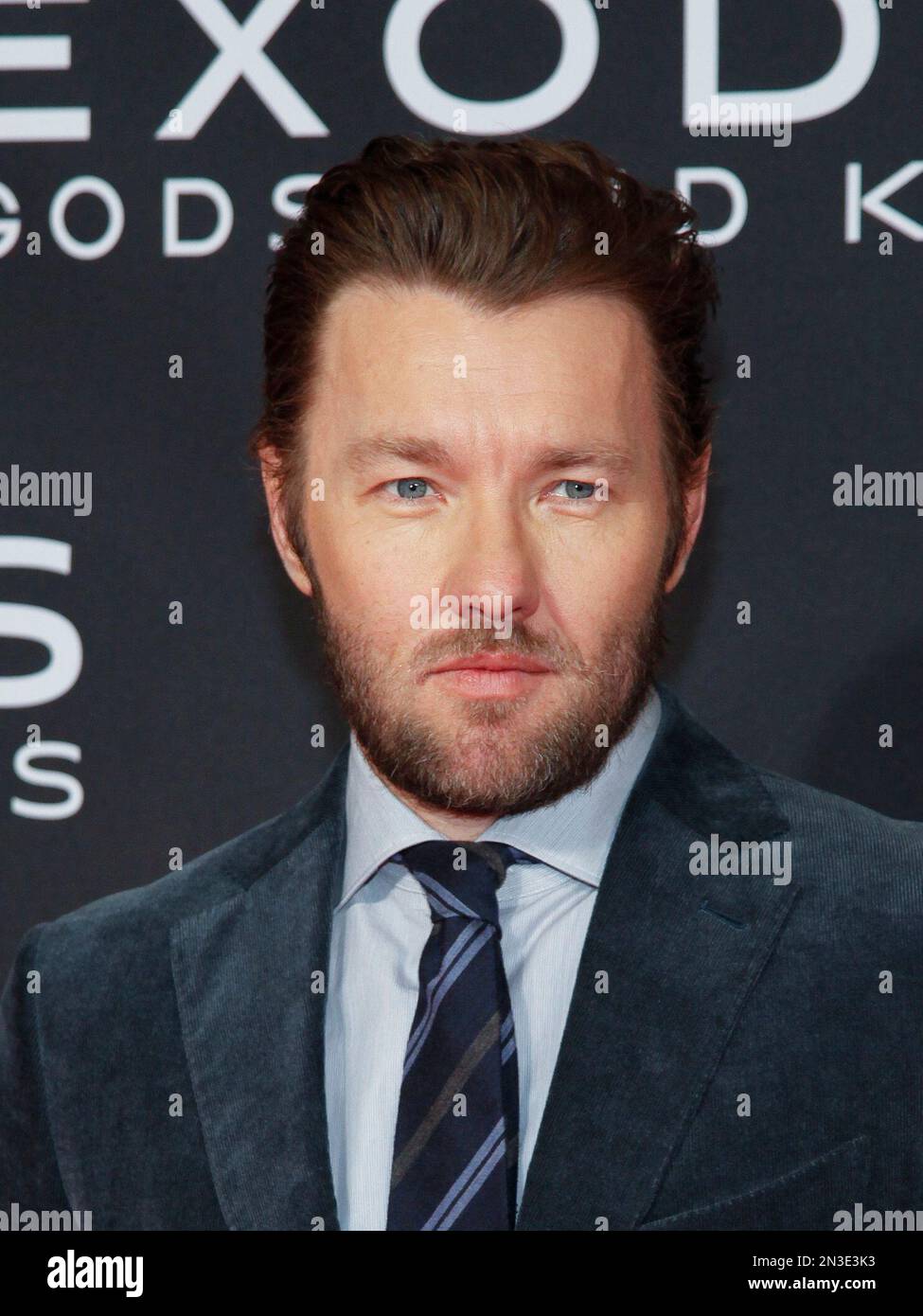 Joel Edgerton attends the premiere of "Exodus: Gods and Kings" at The ...