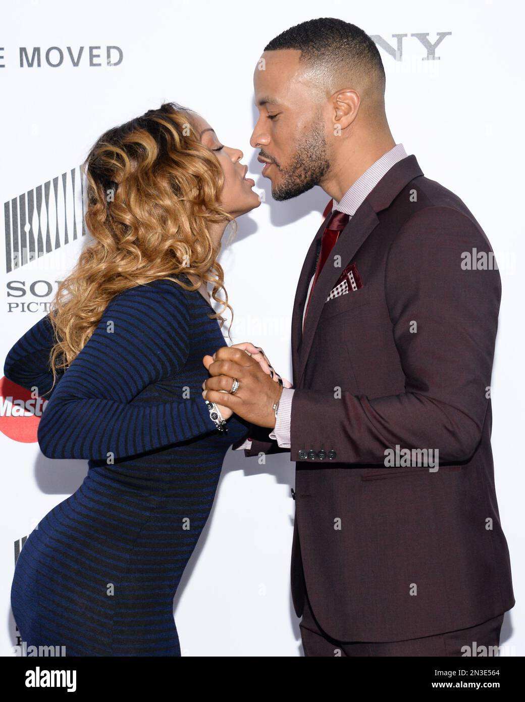 Actress Meagan Good and husband DeVon Franklin attend the world ...