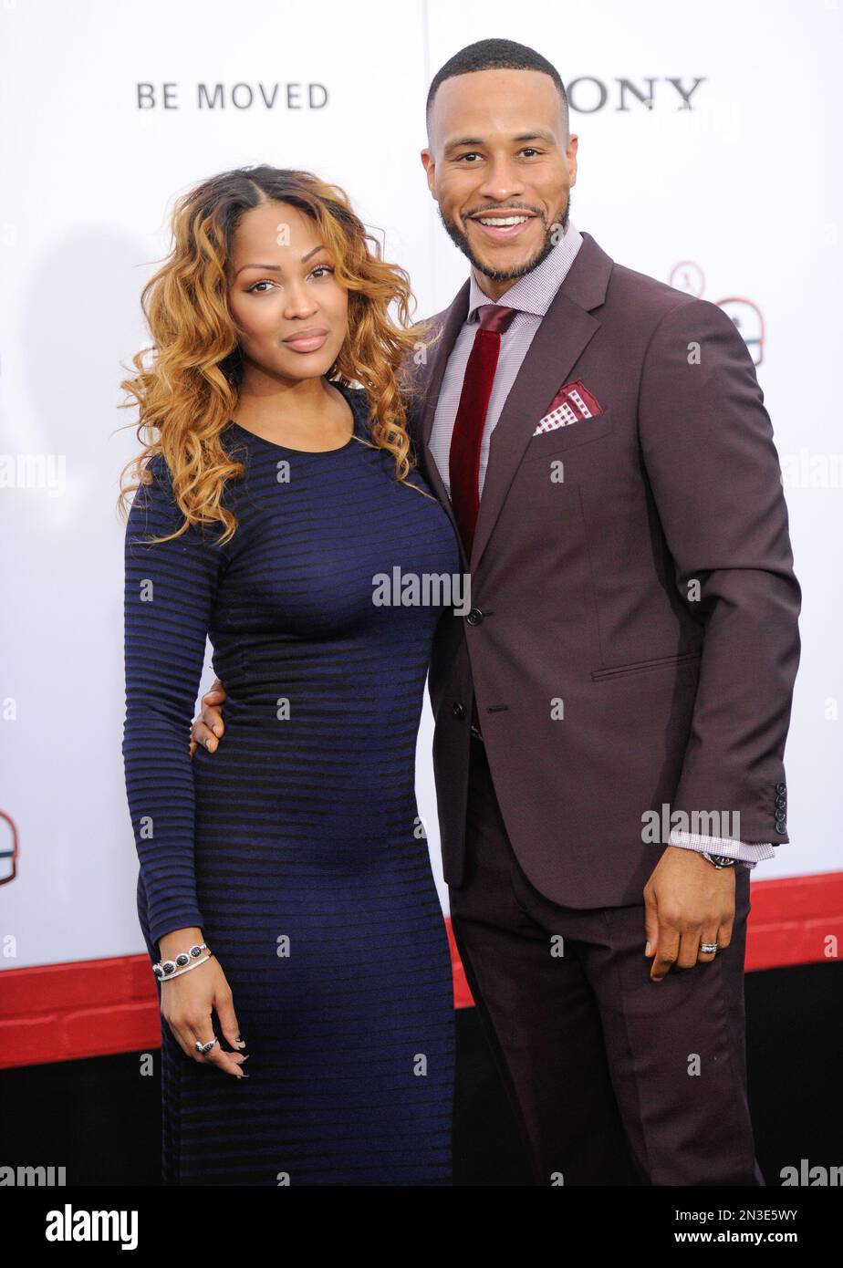 Actress Meagan Good and husband DeVon Franklin attend the world ...