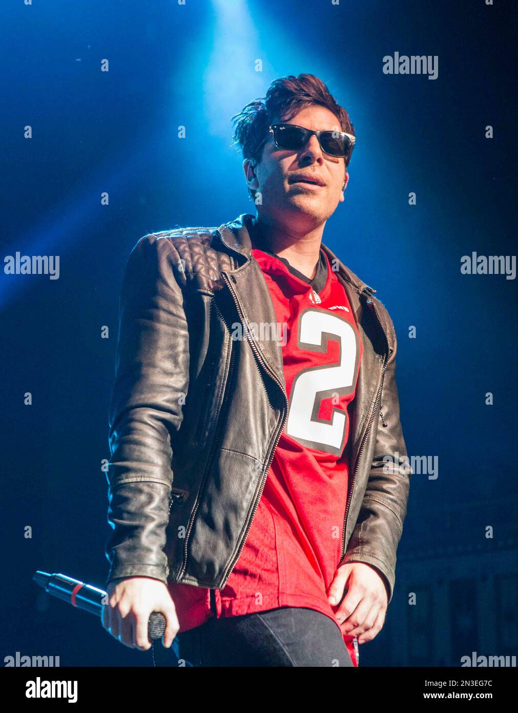 Hoodie Allen performs during the People Keep Talking World Tour at The ...