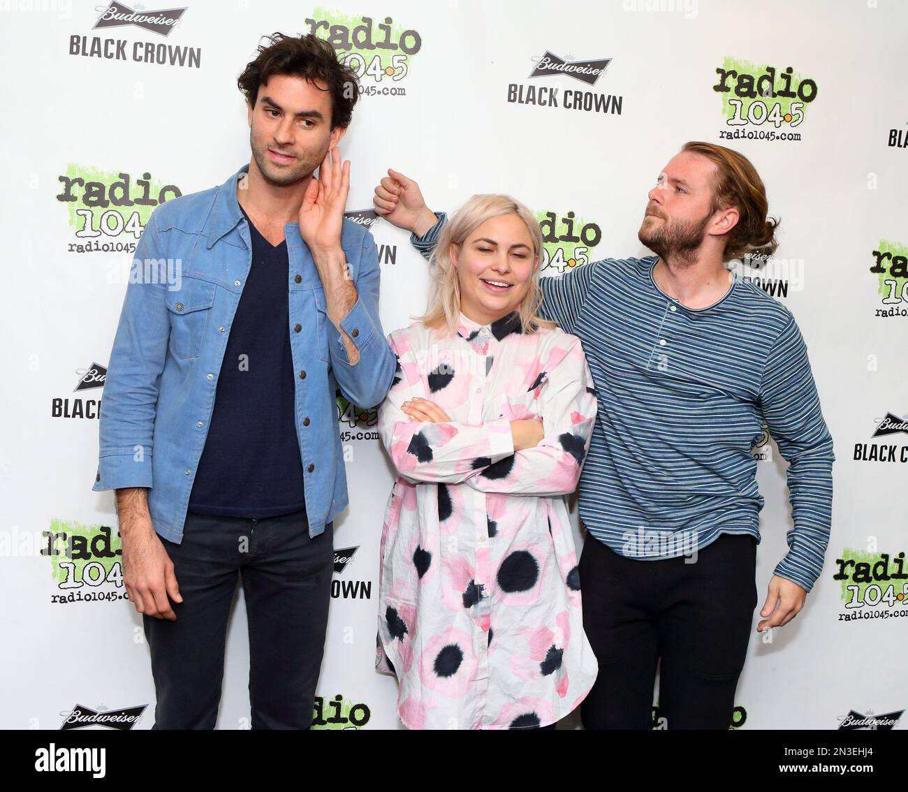 Jonathan Russell, from left, Charity Rose Thielen and Josiah Johnson of ...