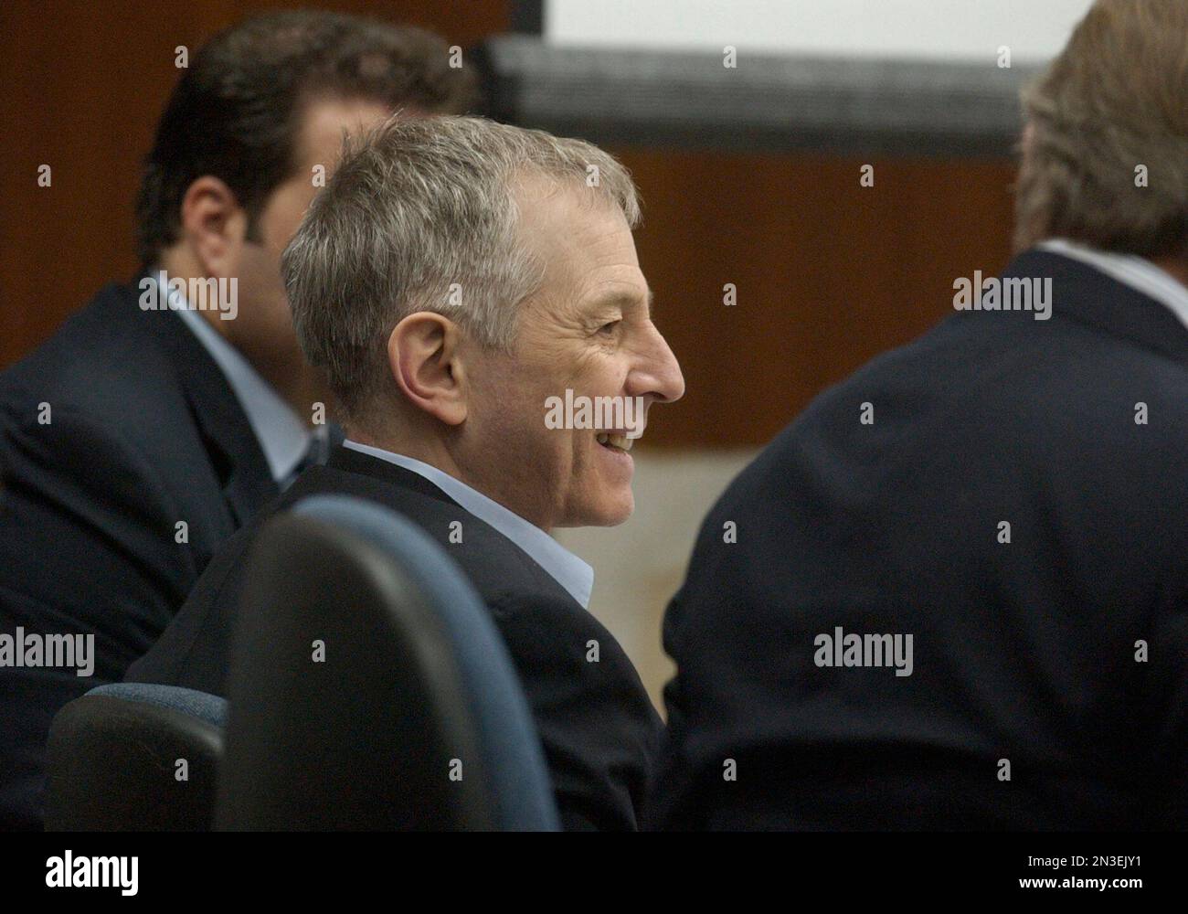 Defendant Robert Durst during his trial Tuesday, Oct. 14, 2003, in ...