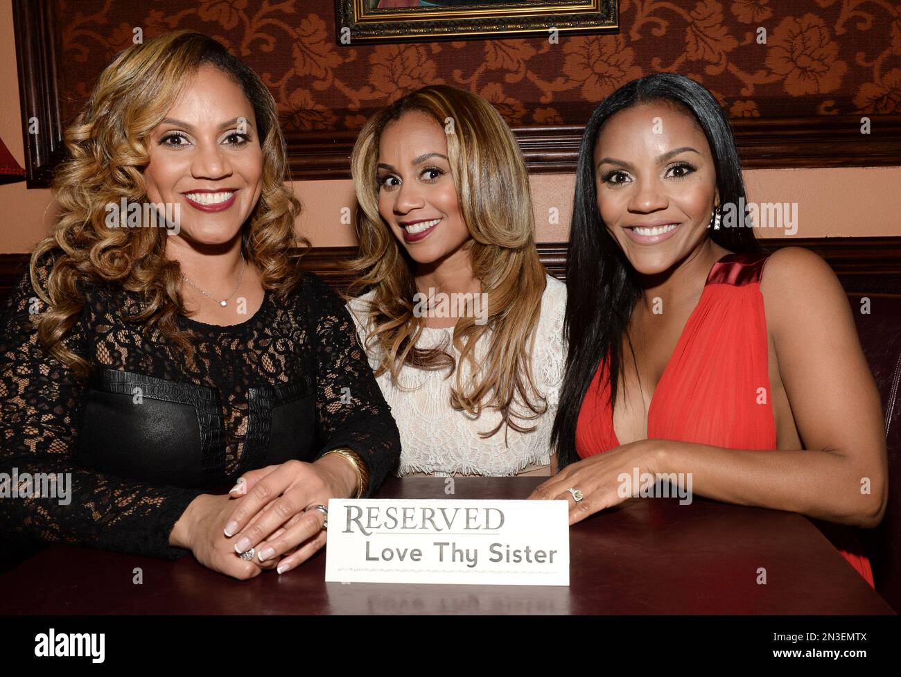 The cast of "Love Thy Sister", from left, Ruby Rucker, Ione Rucker and ...