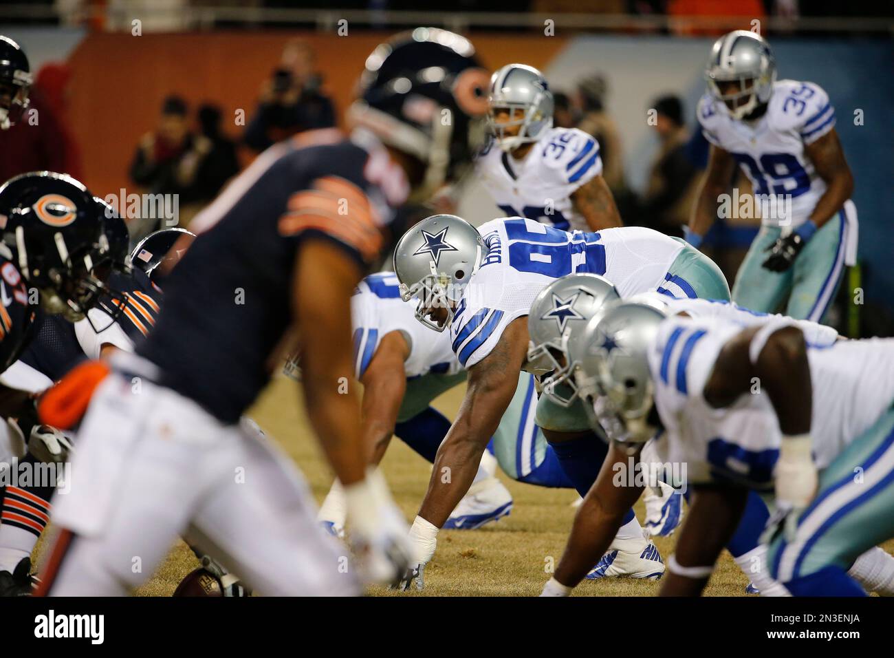 Dallas Cowboys defensive tackle Josh Brent (95) and the rest of the ...