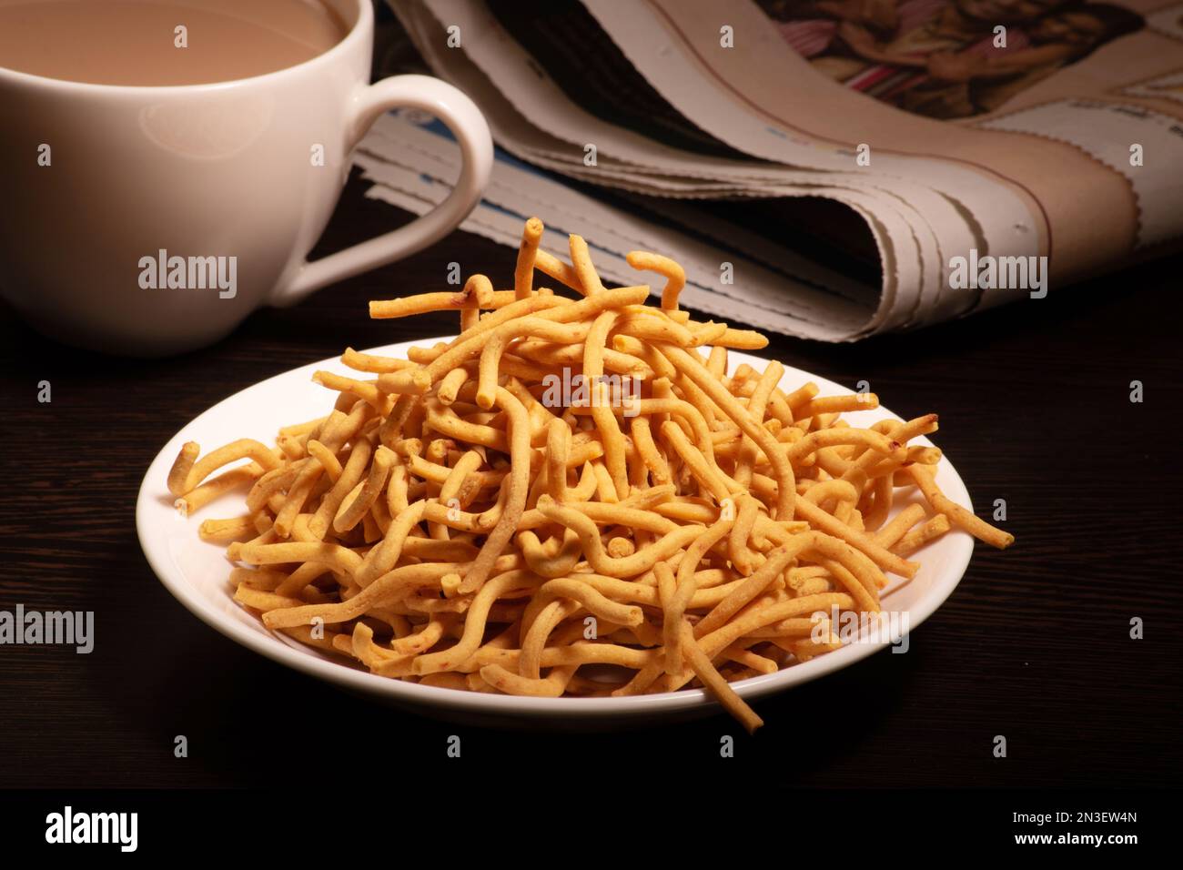 Sev namkeen hi-res stock photography and images - Alamy