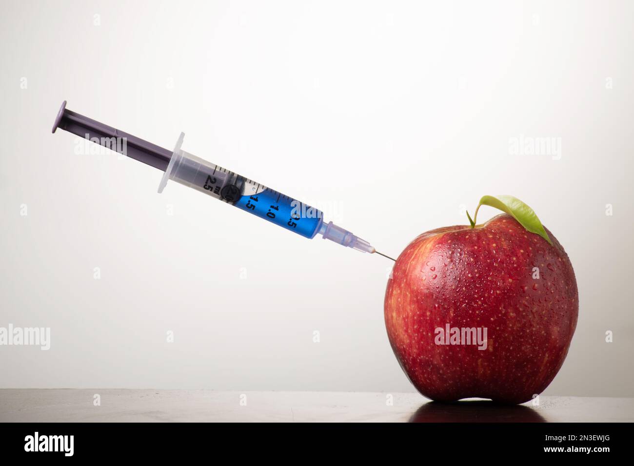 oxytocin injection in apple for increasing inorganic growth of the ...