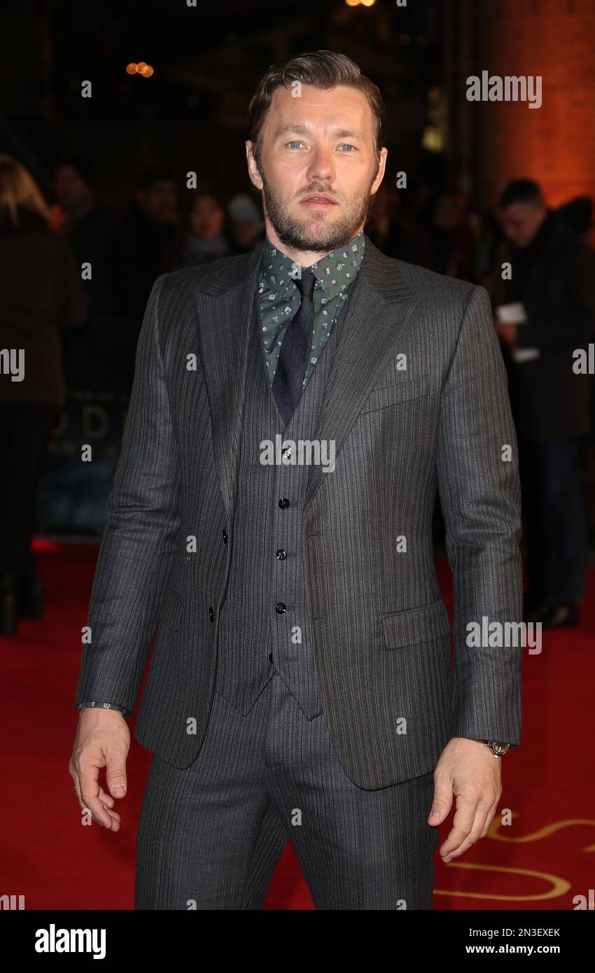 Actor Joel Edgerton poses for photographers upon arrival at the World ...