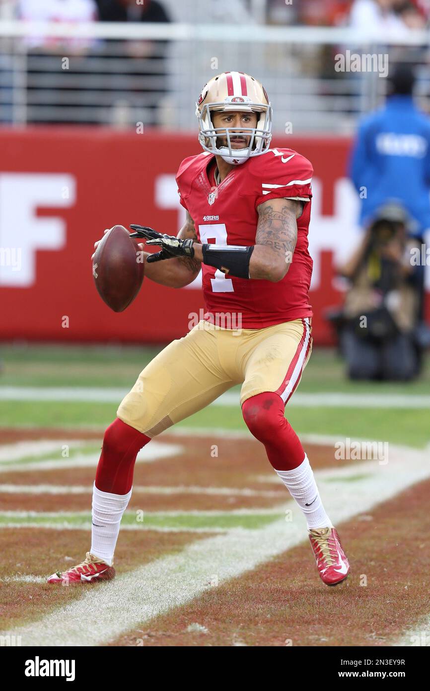 San Francisco 49ers Quarterback Colin Kapernick (7) in action during ...