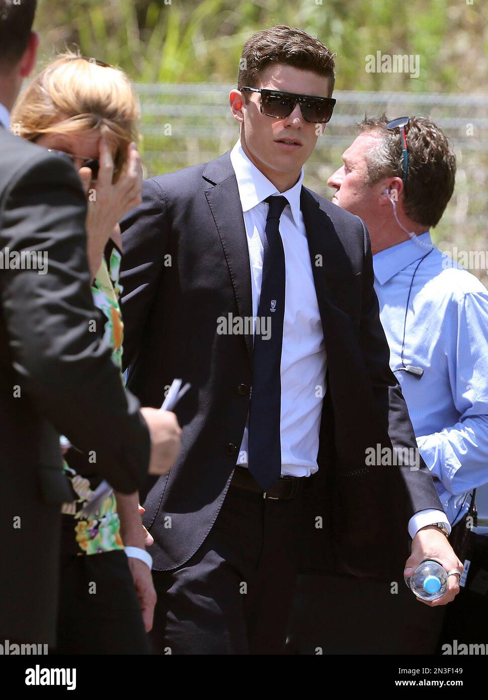 Phillip Hughes Funeral Sean Abbott
