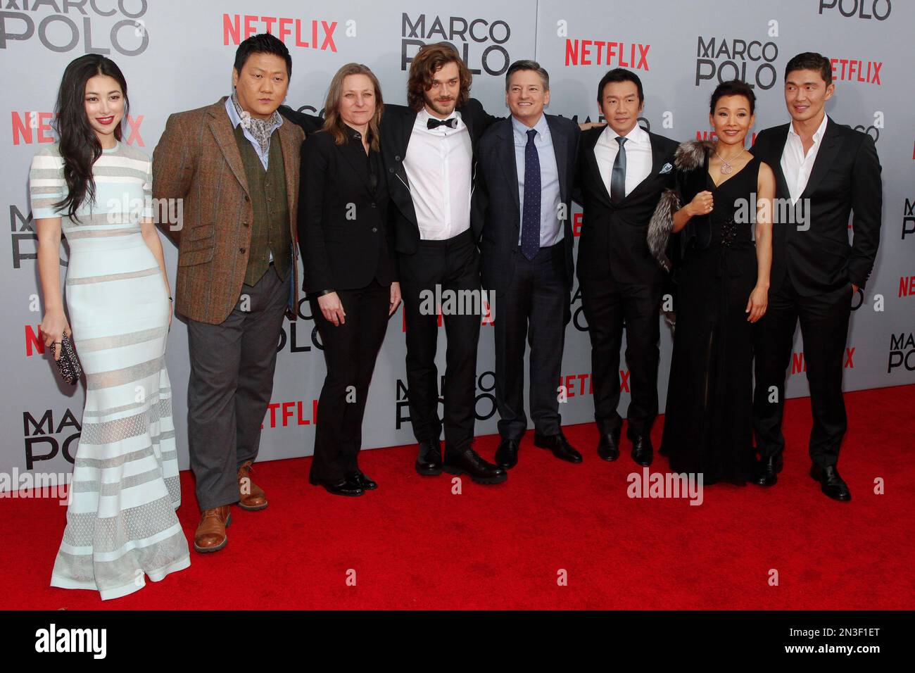 Zhu Zhu, from left, Benedict Wong, Cindy Holland, Lorenzo Richelmy, Ted ...