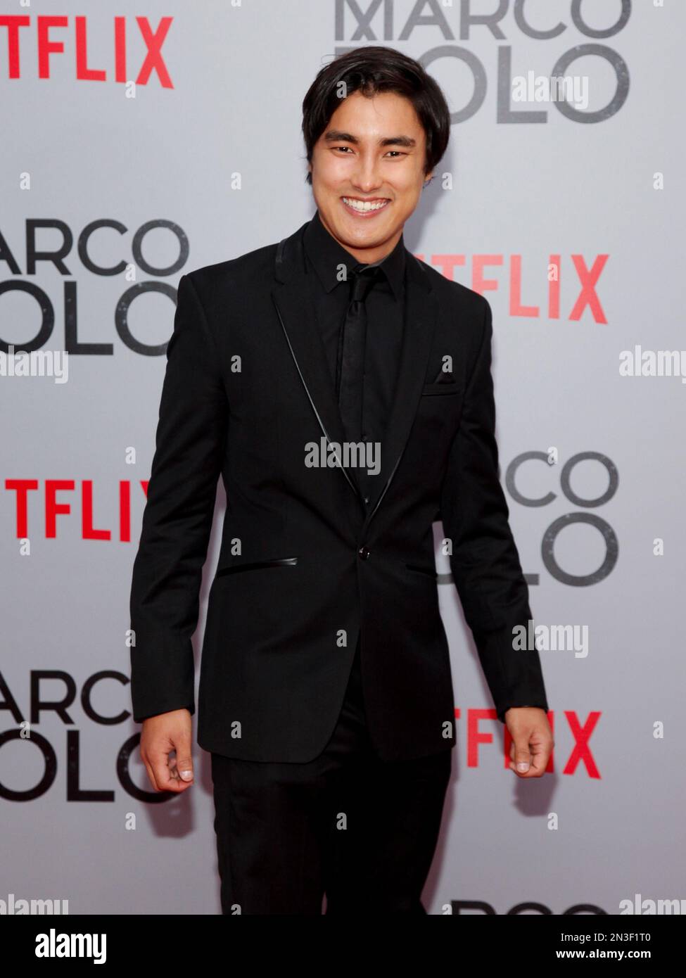 Remy Hii attends the season premiere of the new Netflix series "Marco ...