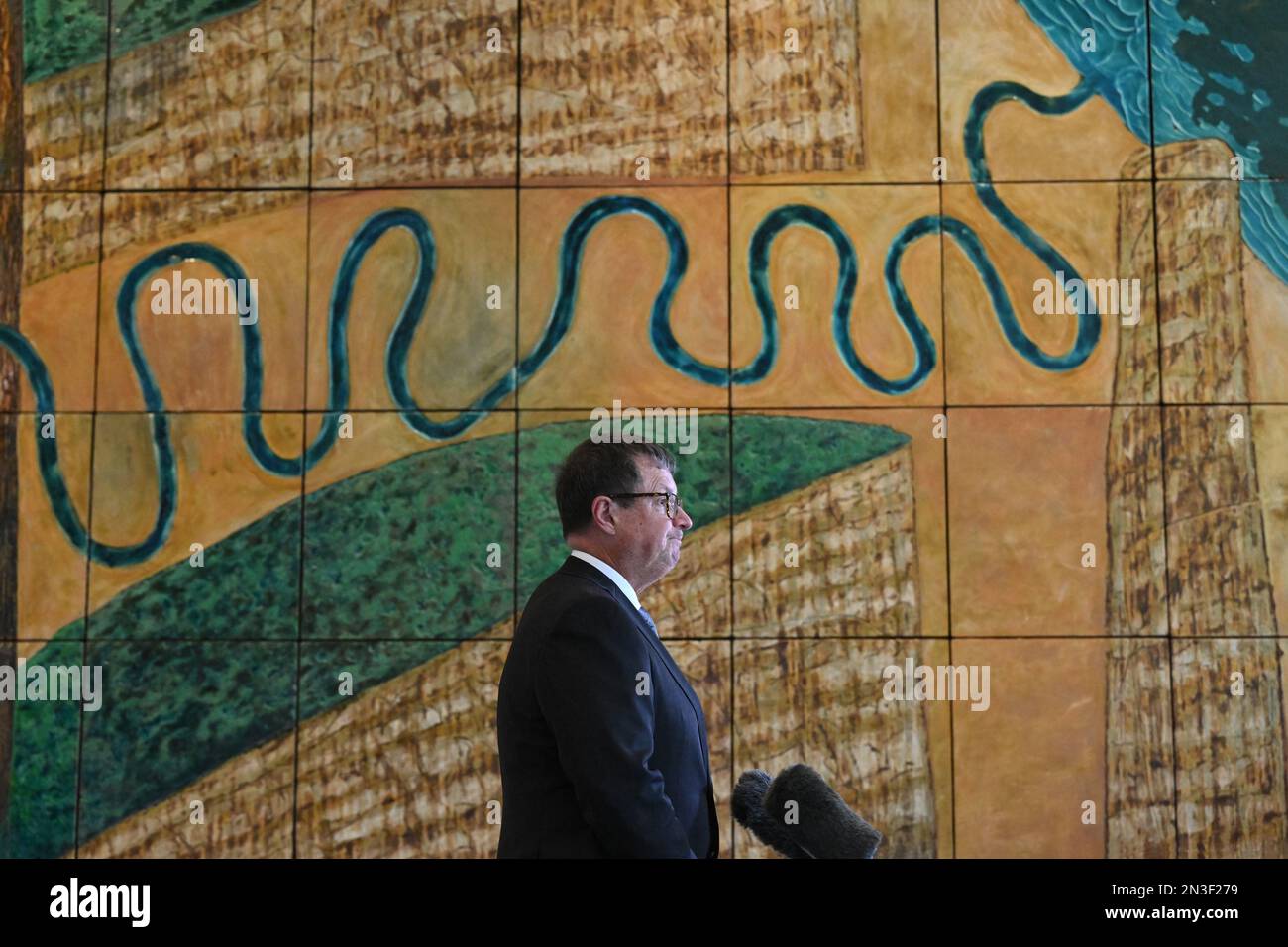 Australian Medical Association AMA President Professor Steve Robson at ...