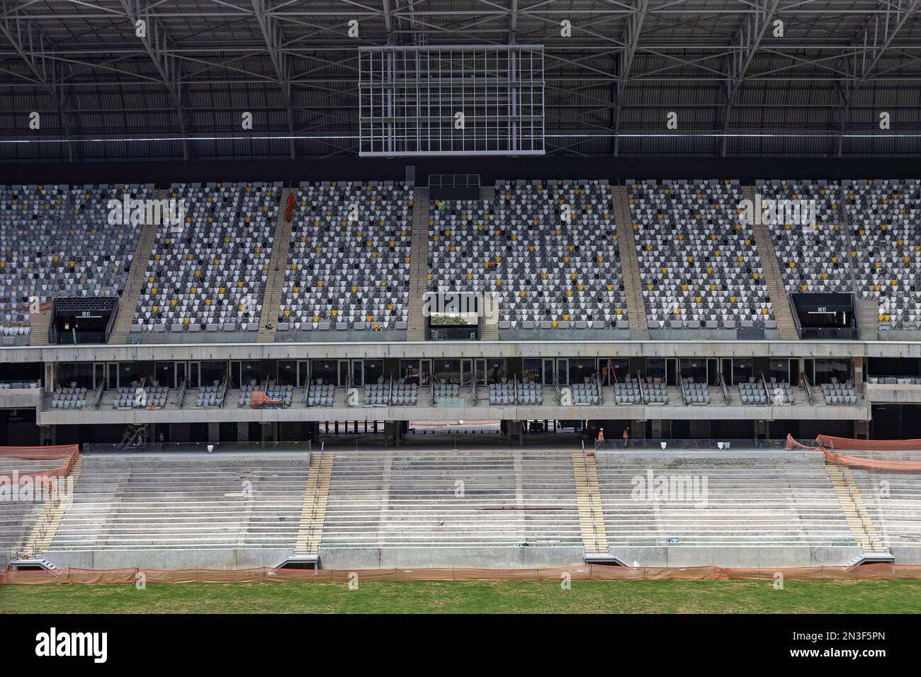 Belo Horizonte, Brazil, 07th Feb, 2023. View of the MRV Arena, the new ...