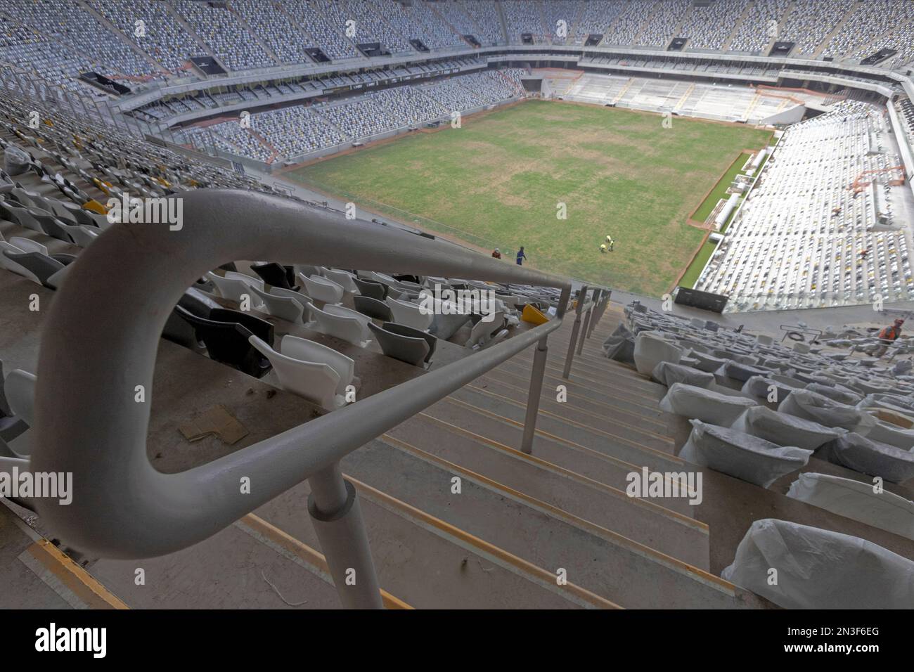 Belo Horizonte, Brazil, 07th Feb, 2023. View of the MRV Arena, the new ...