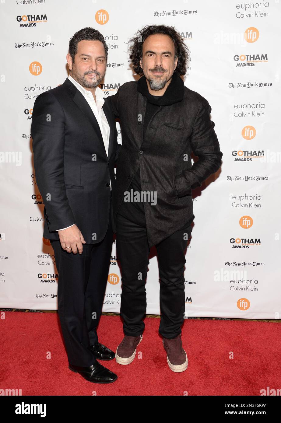 Alejandro Gonzalez Inarritu, right, and Alexander Dinelaris attend The ...
