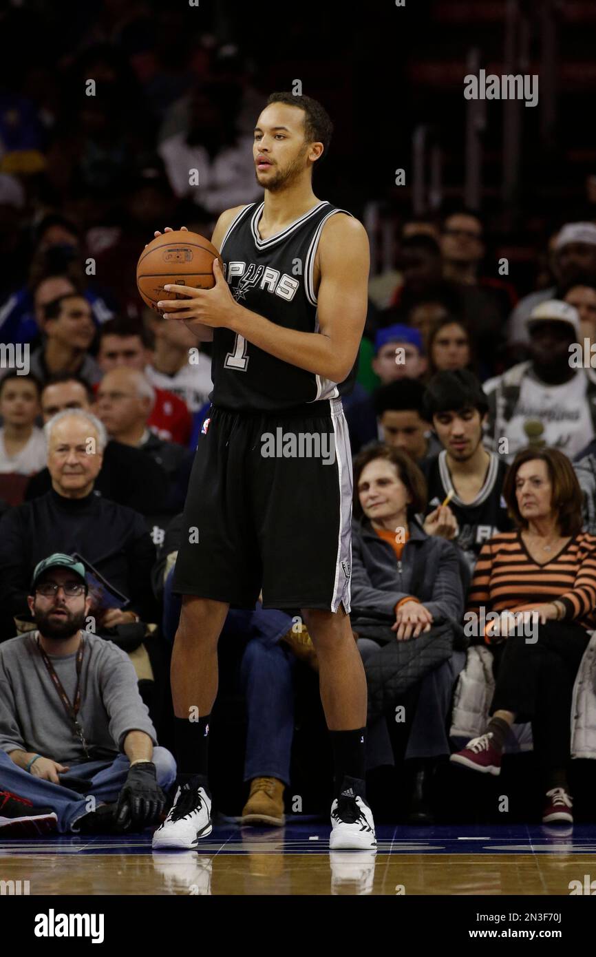 San Antonio Spurs' Kyle Anderson in action during an NBA basketball ...
