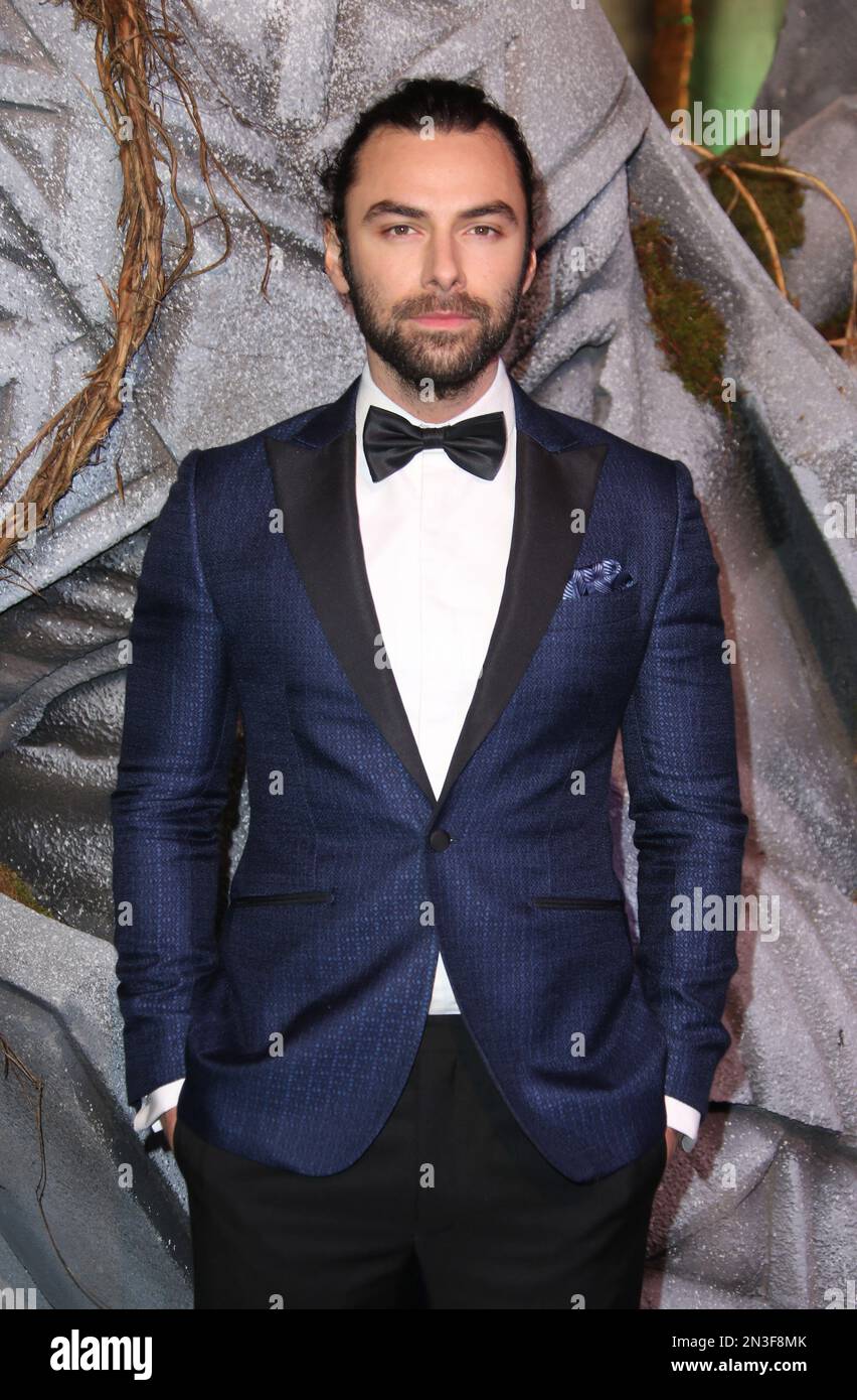 Aiden Turner poses for photographers upon arrival at the World premiere ...