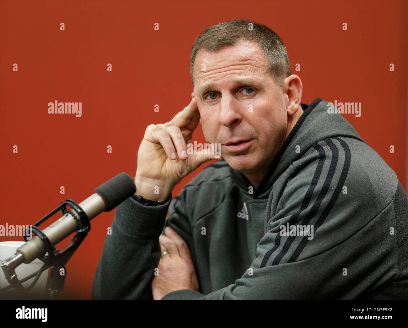In this photo from Nov. 24, 2014, Nebraska NCAA college football head ...