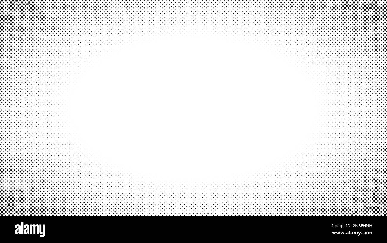 Halftone radial texture. Comic style grain background. Pop art faded ...