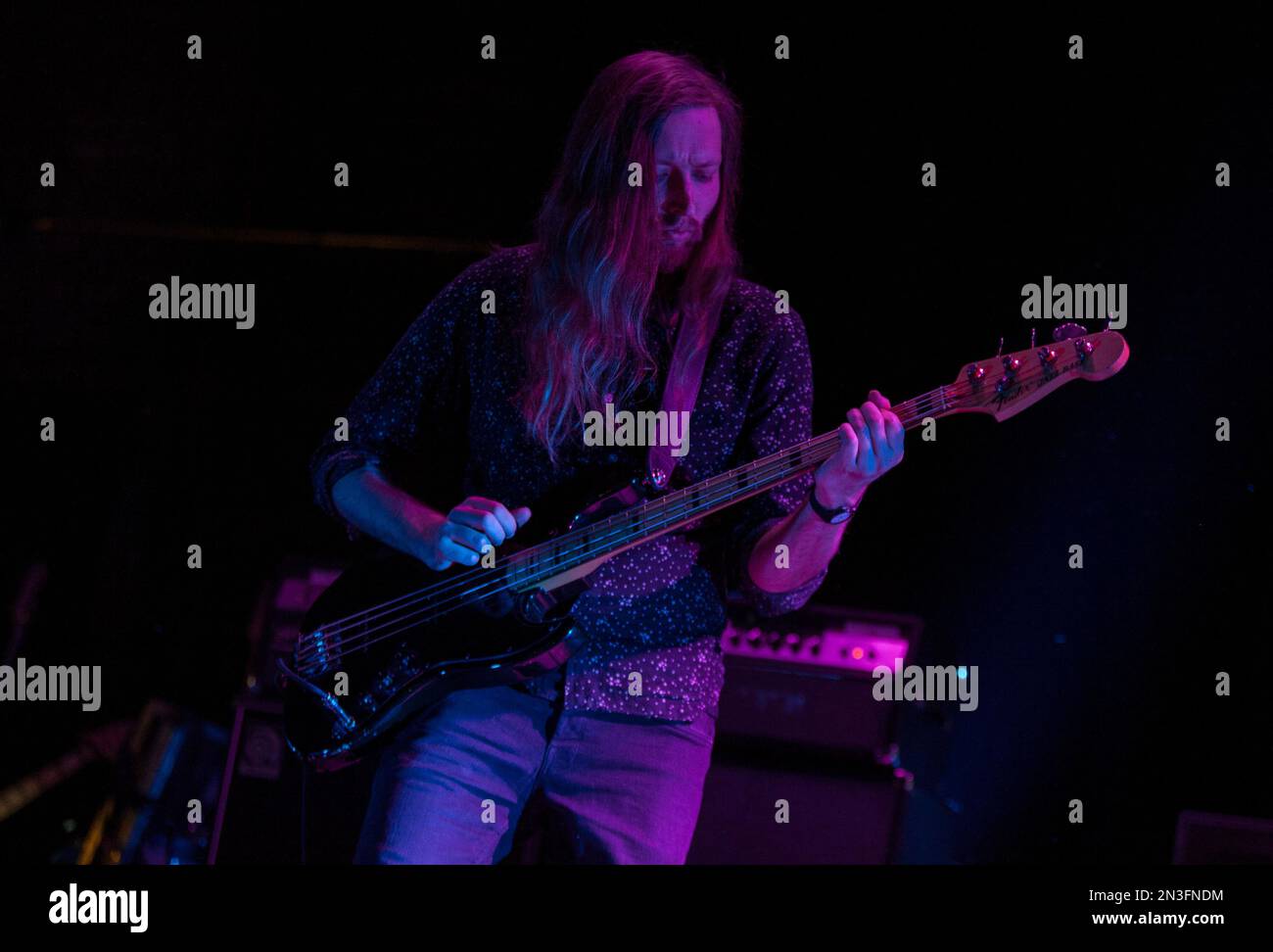 Mark Stoermer of The Killers performs as part of the special new line ...