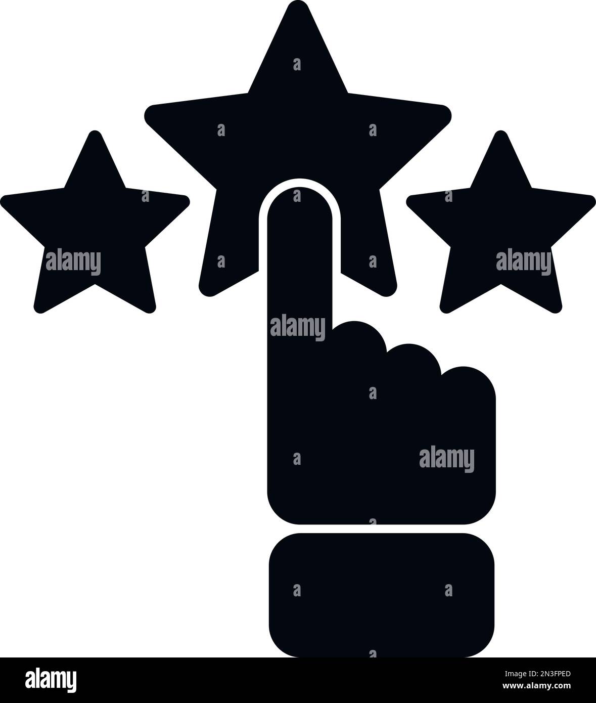 Ranking star icon simple vector. Medal winner. Win success Stock Vector ...